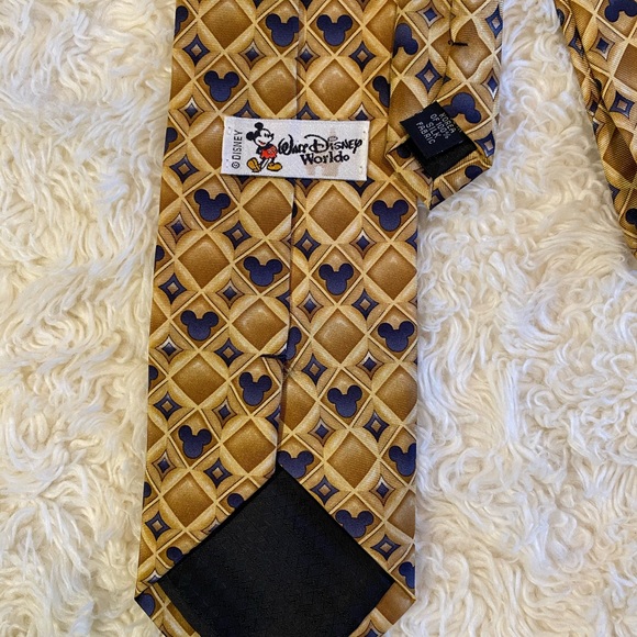 Disney | Accessories | Disney Mickey Mouse Silhouette Necktie | Poshmark